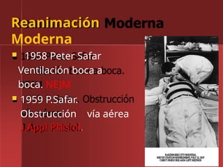 Reanimacion cardiopulmonar para pacientes criticos | PPTX