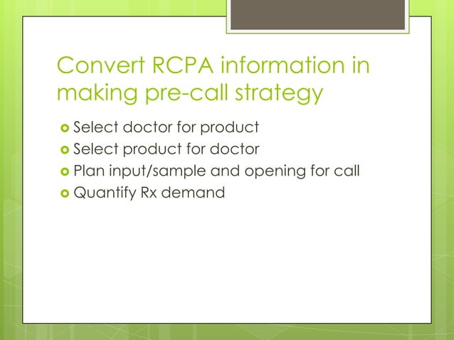 RCPA | PPTX