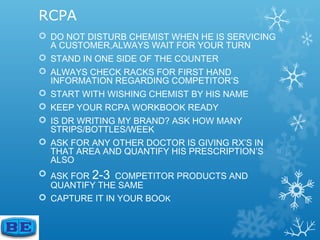 RCPA by GIRISH | PPT | Sales | Business