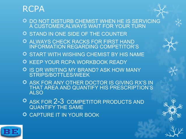 RCPA by GIRISH | PPT | Sales | Business