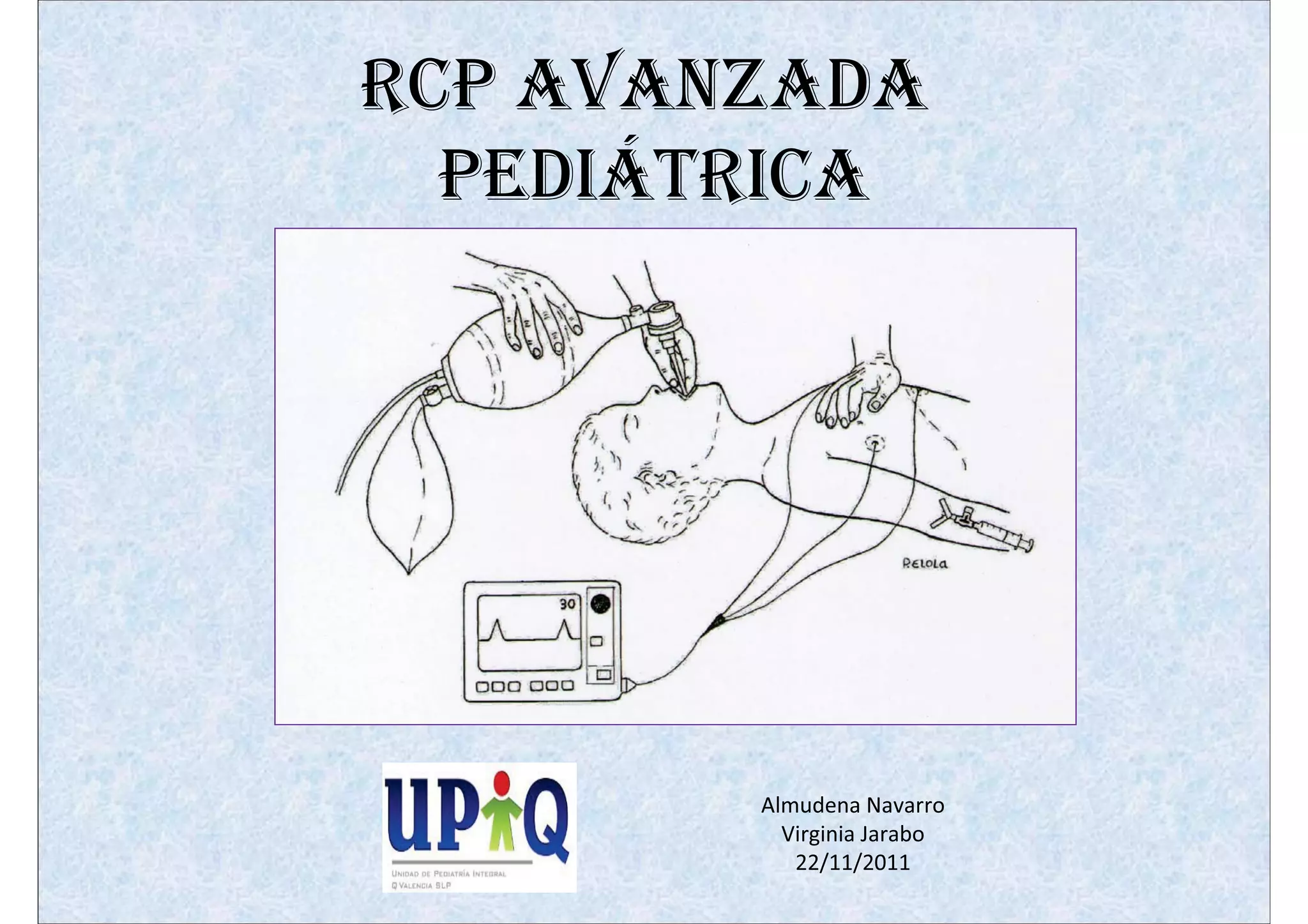 Rcp avanzada pediatrica y neonatal parte 1 | PDF