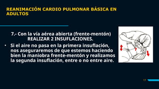 Resucitacion cardiopulmonar Basico y Avanzado.pptx