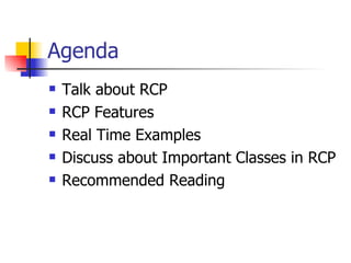 Rcp by example | PPT