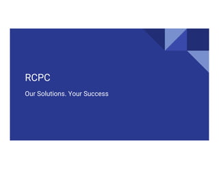 RCPC introduction | PPT