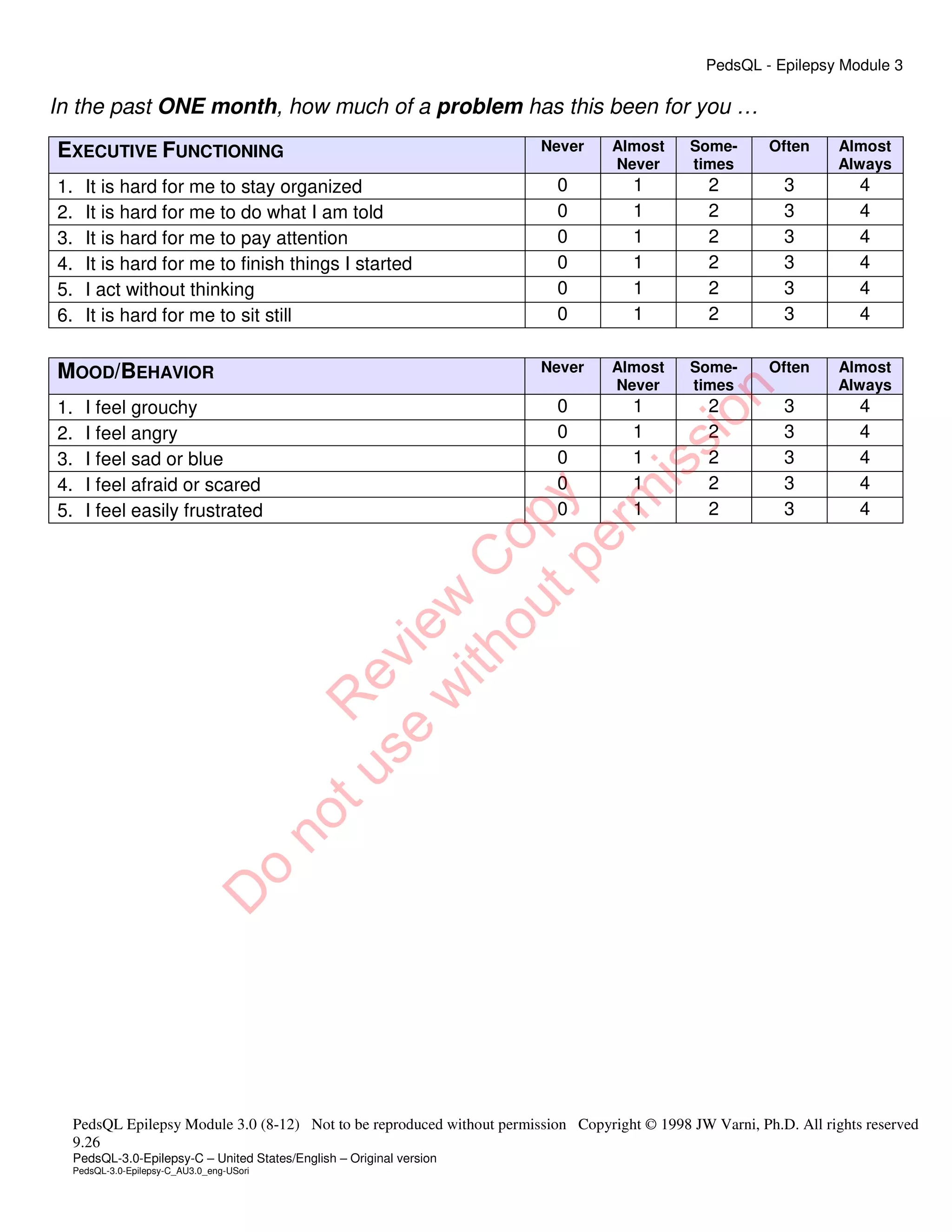 Rc peds ql epilepsy module_2018-01-05_all_standard_acute | PDF