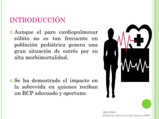 RCP PEDIATRICO | PDF