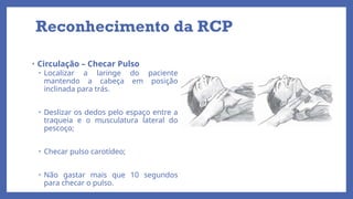 RCP – Ressucitação cardiopulmonar (Aula) | PPTX