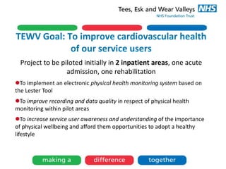Evaluation of the implementation of Lester tool 2014 in Psychiatric ...