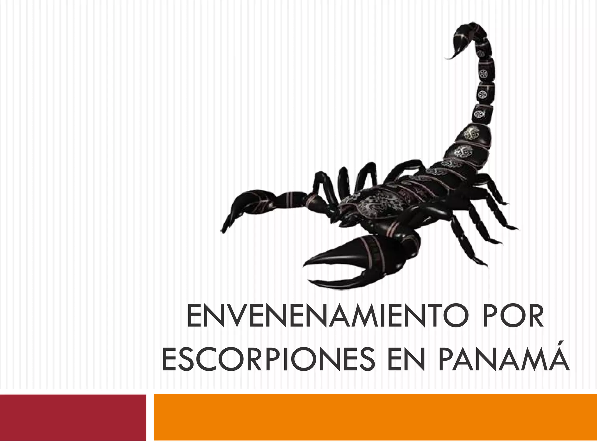 ESCORPIONISMO EN PANAMÁ | PDF