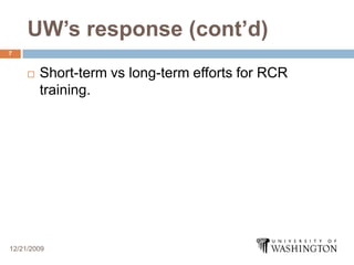 National Science Foundation Responsible Conduct of Research (RCR) | PPTX