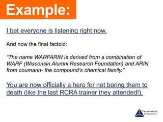 Making RCRA Training Exciting | PDF