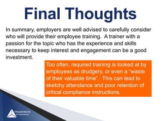 Making RCRA Training Exciting | PDF