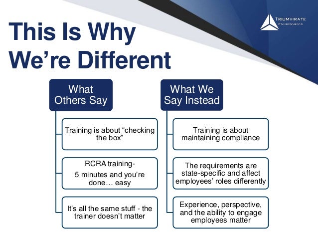 An Expert's Guide to RCRA Training