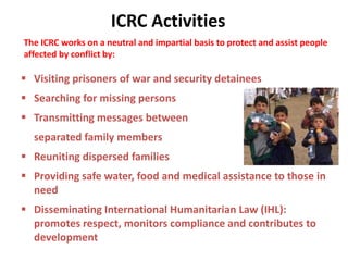 International Red Cross & Red Crescent Movement | PPTX