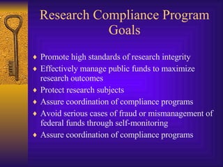 Responsible Conduct of Research: A Framework for Research ...