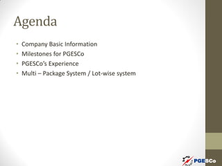 RCREEE-enerMENA_pgesco profile-rcree | PDF | Power and Energy Industry ...