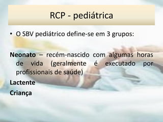 Rcr pediatrica.escola | PPT