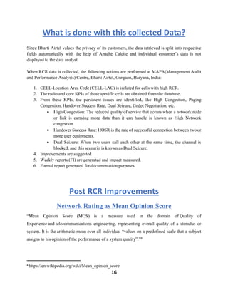 Report on Repeat Call Rate as Network KPI | PDF