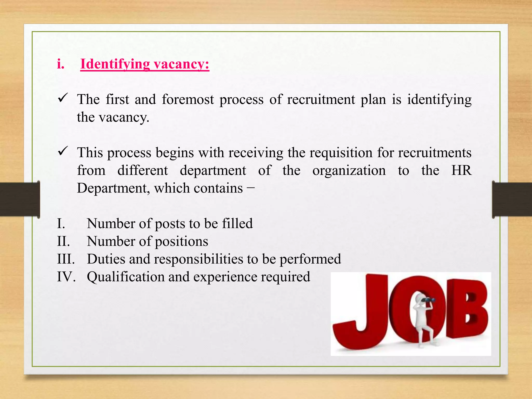 An Overview - Recruitment | PPTX