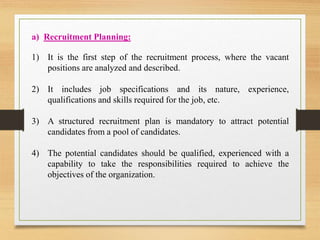 An Overview - Recruitment | PPTX