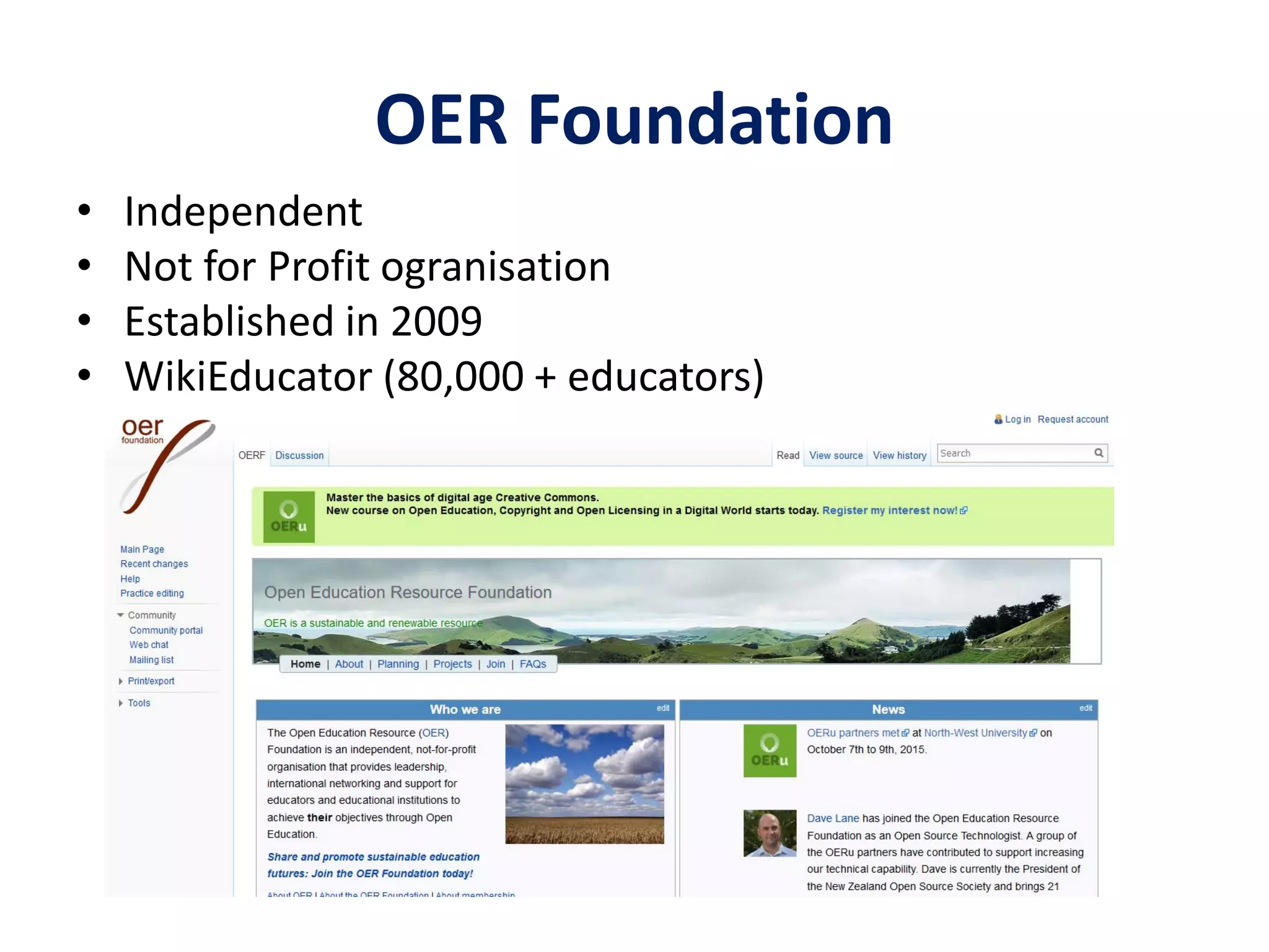 Selected examples of OER in Asia | PDF