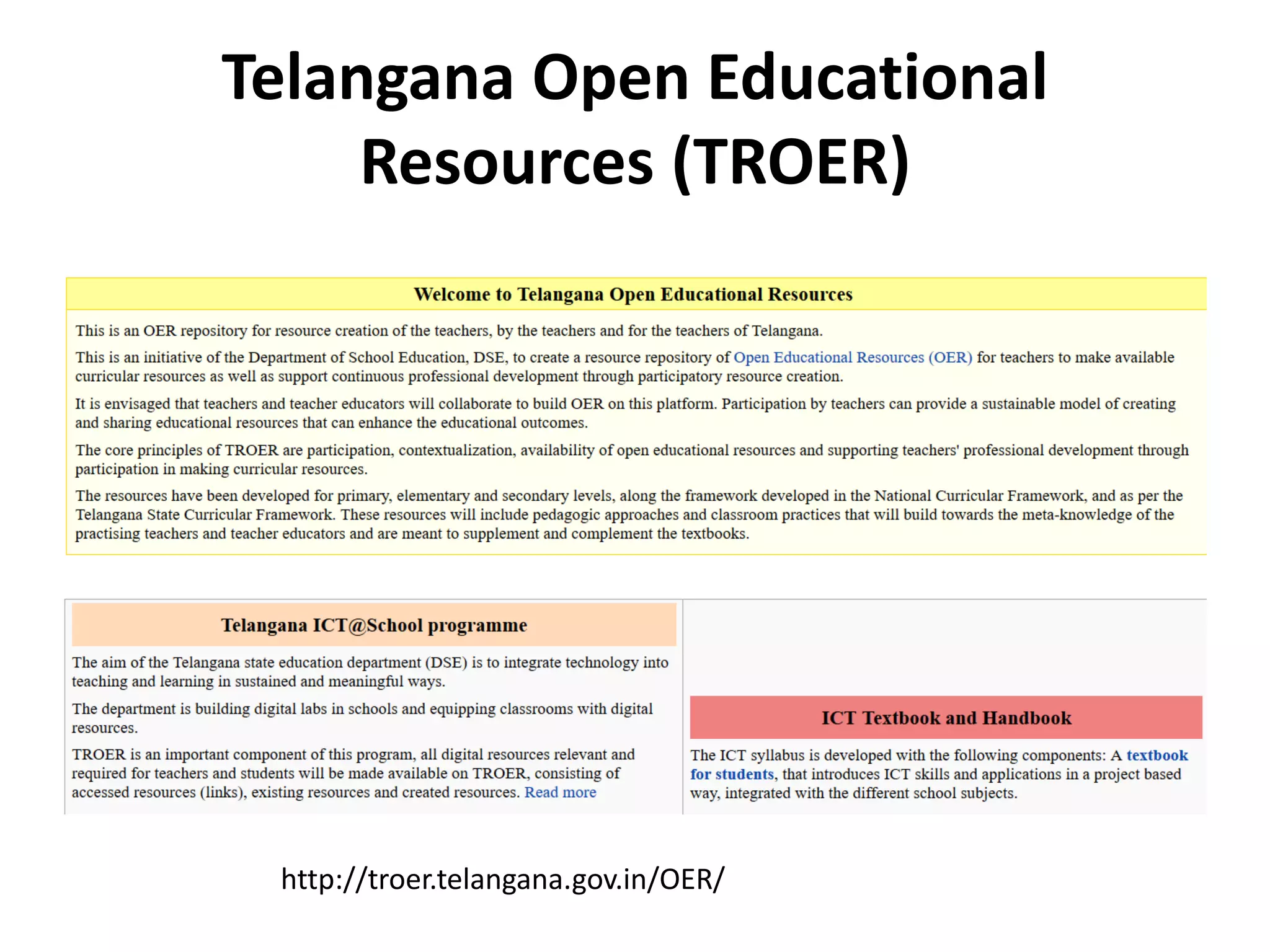 Selected examples of OER in Asia | PDF
