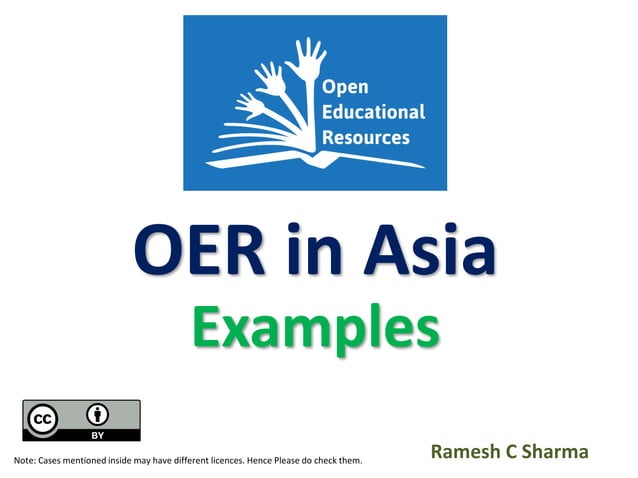 Selected examples of OER in Asia | PDF