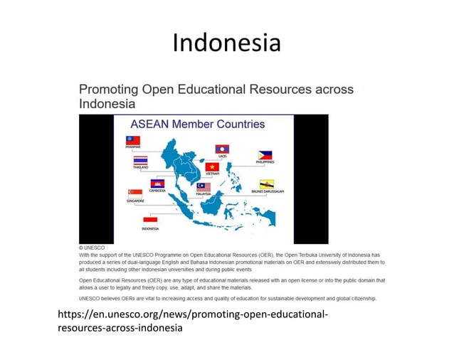 Selected examples of OER in Asia | PDF