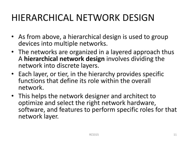 network design and administration | PPTX