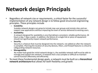 network design and administration | PPTX