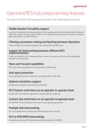 RCS Hub - Driving global interconnectivity for RCS | PDF
