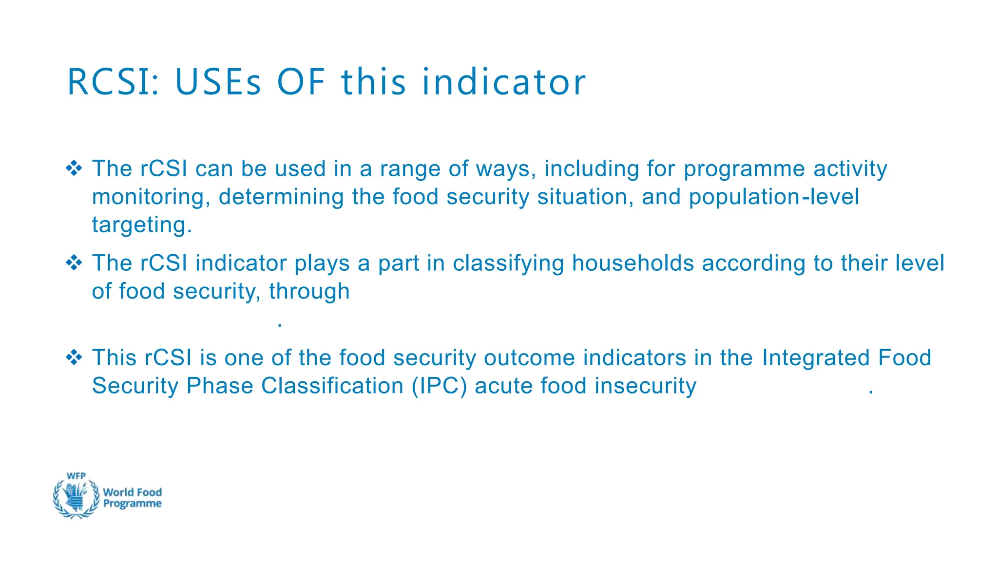 Reduced Coping Strategies Index (rCSI) Needs Assessments.pptx