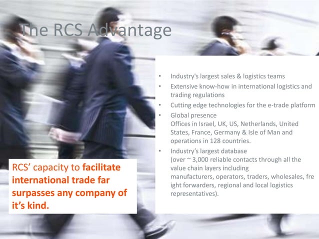 RCS Company Presentation | PPT