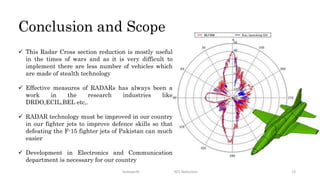 Radar Cross Section Reduction | PPTX