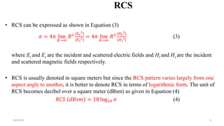 Radar Cross Section reduction in antennas.pptx