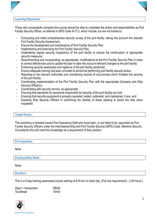 Rcs sec 012-08-2014 - program schedule + course outline - (maritime ...