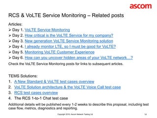 RCS Service Monitoring - 1-to-1 Chat | PDF