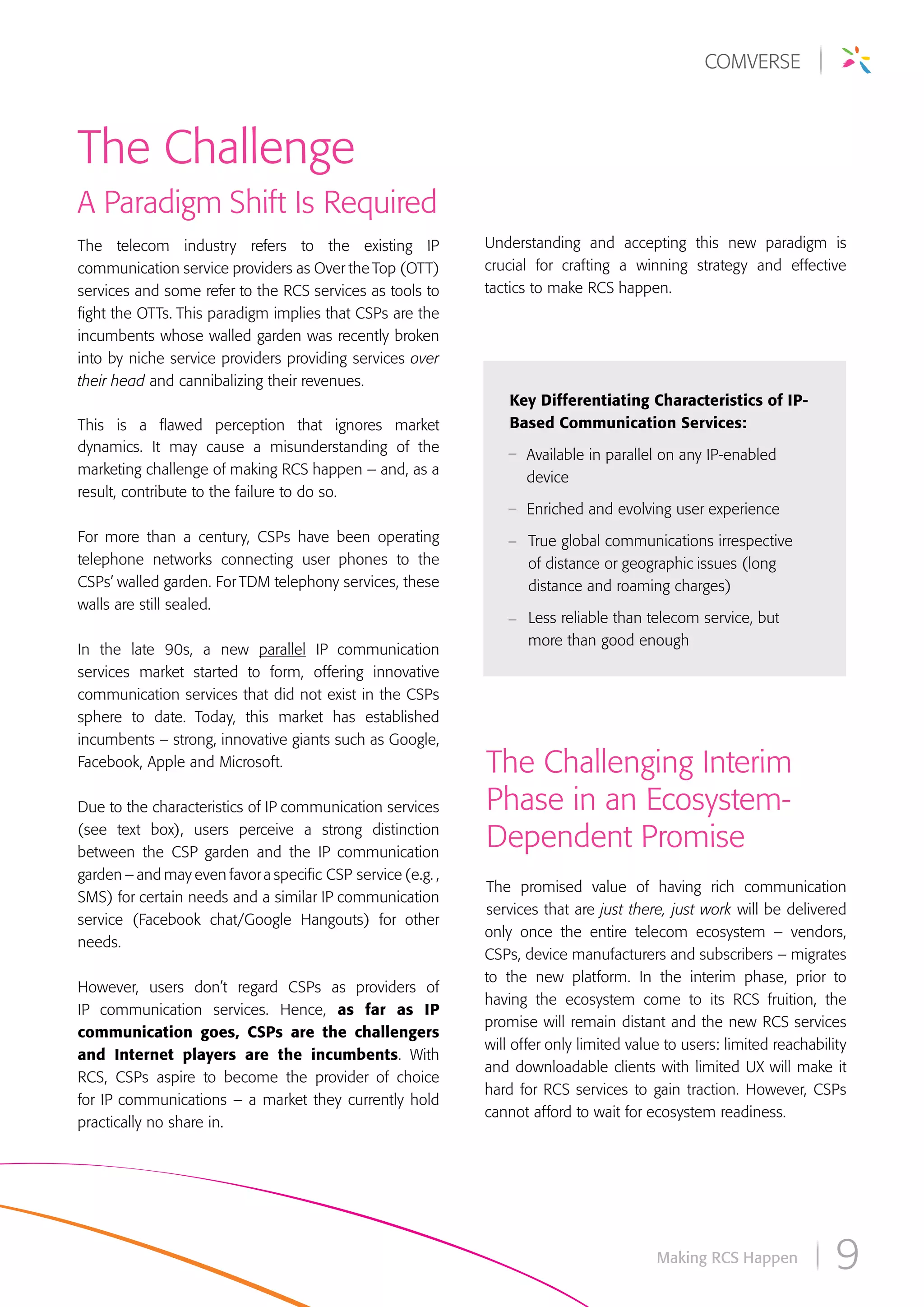 Making RCS Happen | PDF