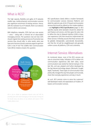 Making RCS Happen | PDF