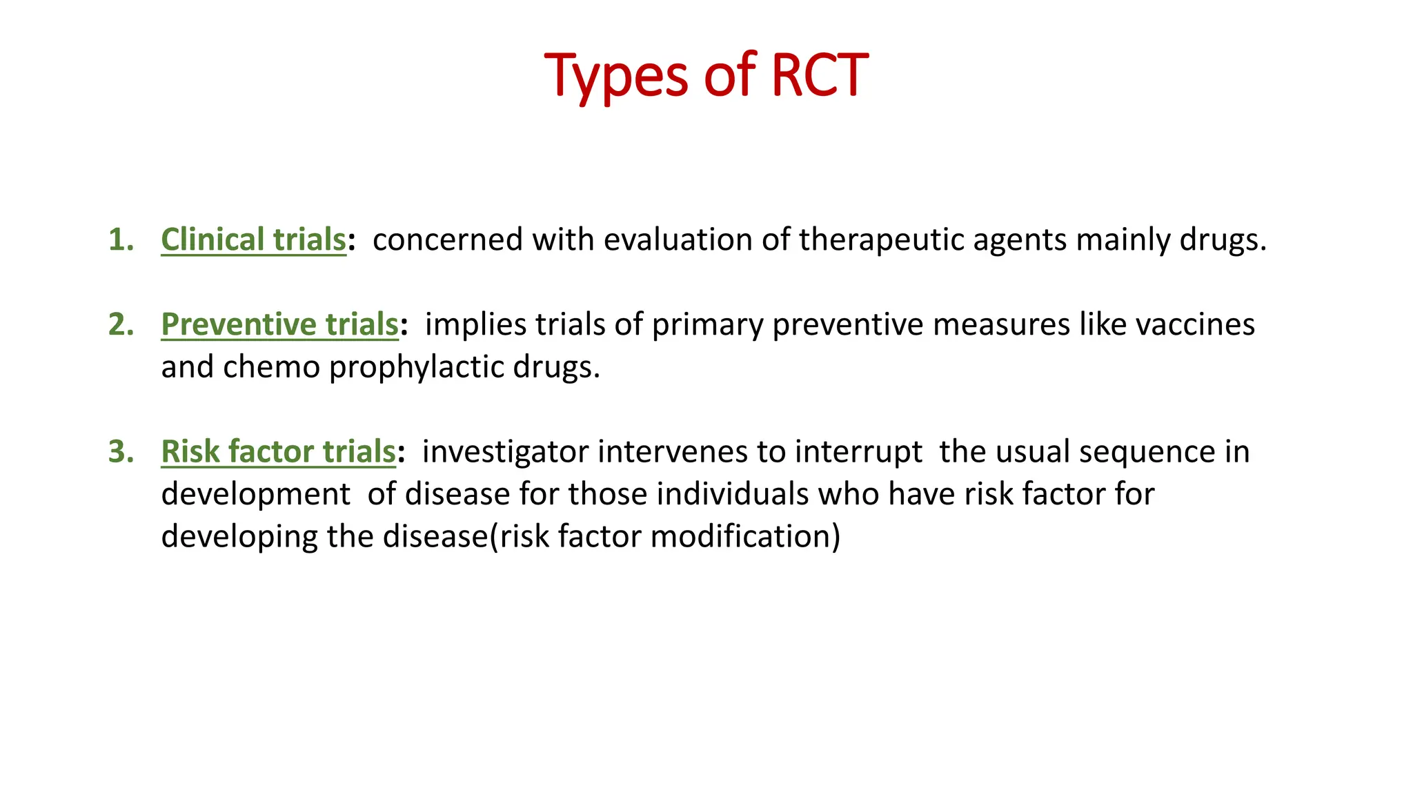 Random control trial RCT community medicine .pptx