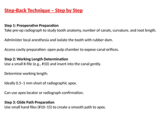 Root canal treatment acess cavity preparation | PPTX