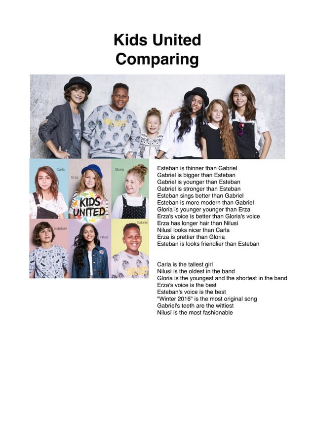 Kids united | PDF | Music | Entertainment
