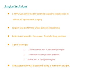 RCT on base tie in lap appendecomy.pptx