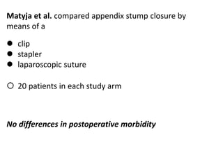 RCT on Base tie in laparoscopic appendecomy (Journal Club).pptx