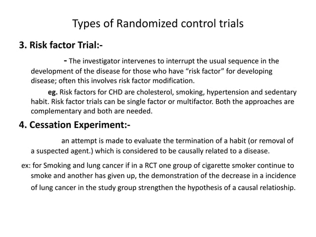 Randomized Controlled Trial | PPTX