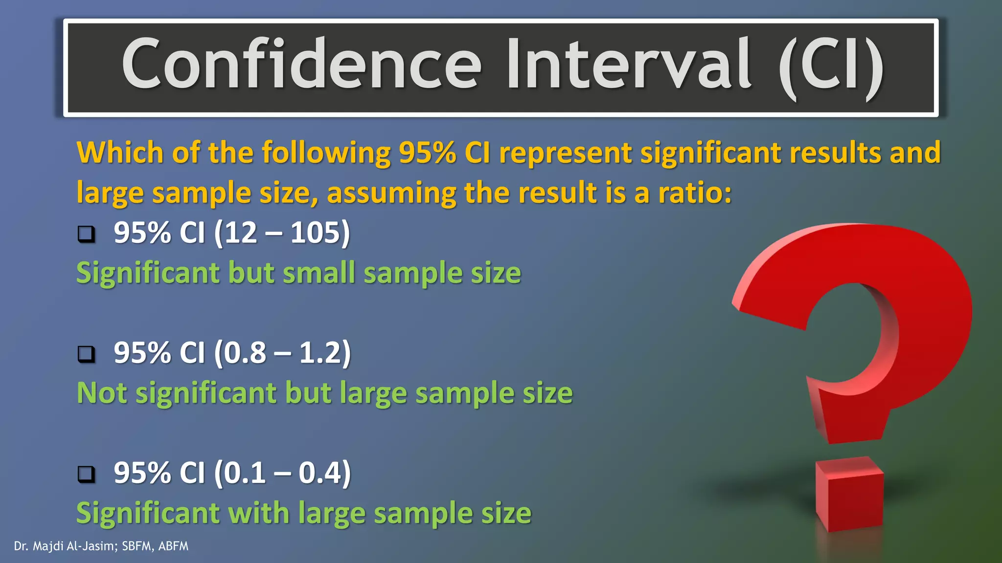 RCT Critical Appraisal - Results | PDF