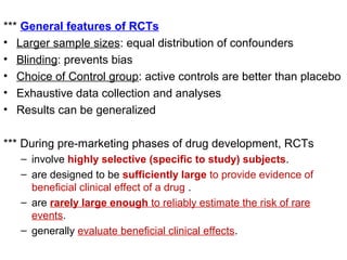 Randomized Controlled Trials and Large Simple Trials in ...