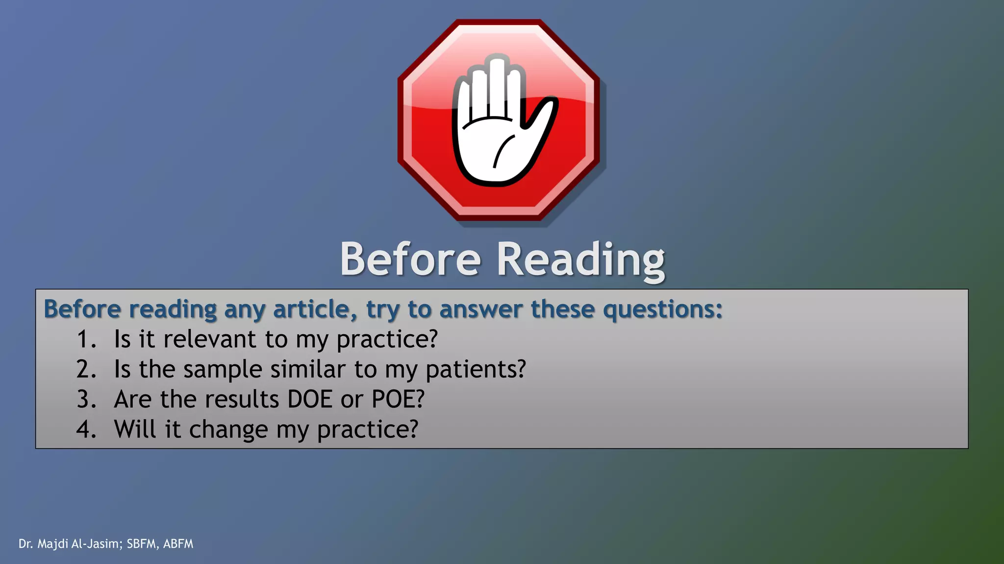 RCT Critical Appraisal - Validity | PDF