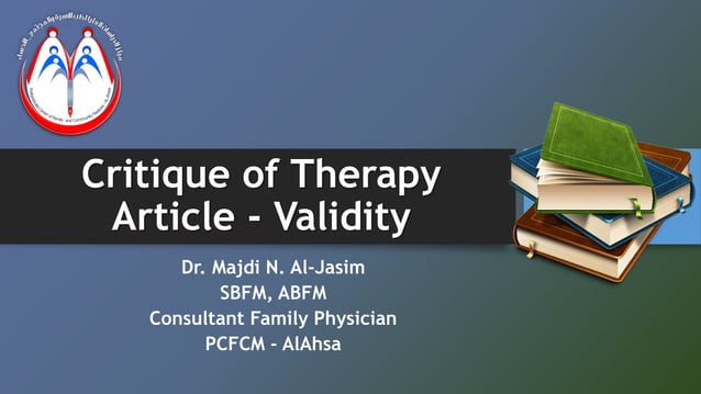 RCT Critical Appraisal - Validity | PDF | Healthcare Industry | Industries