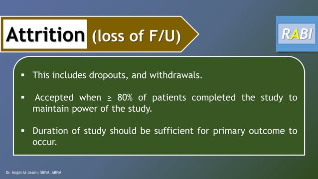RCT Critical Appraisal - Validity | PDF | Healthcare Industry | Industries